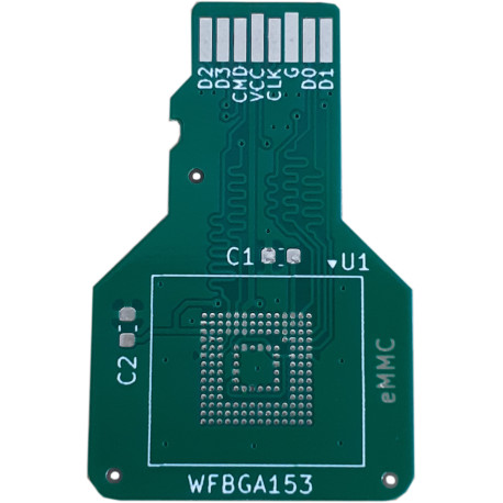 eMMC WFBGA153 To microSD Card Adapter - فروشگاه بیت بورد